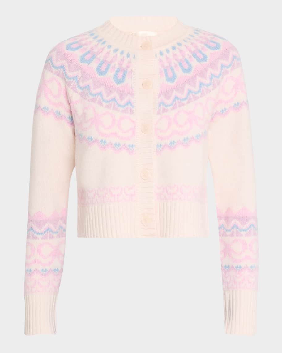 LoveShackFancy Shantae Wool Knit Cardigan | Neiman Marcus