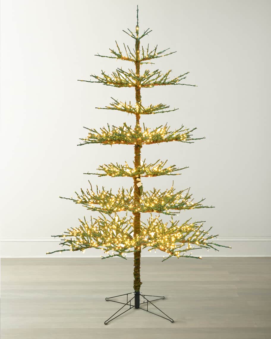Winward Home Twig Pine Pre-Lit Christmas Tree, 7.5' | Neiman Marcus