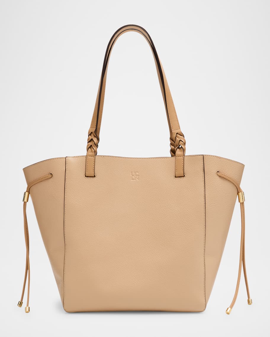 Ulla Johnson Alma Bicolor Leather Tote Bag | Neiman Marcus
