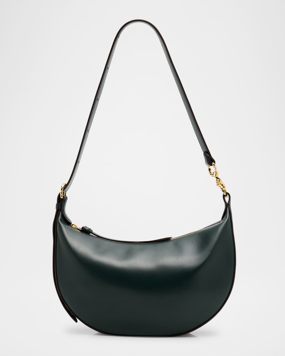 Ulla Johnson Twyla Small Calf Leather Hobo Bag | Neiman Marcus