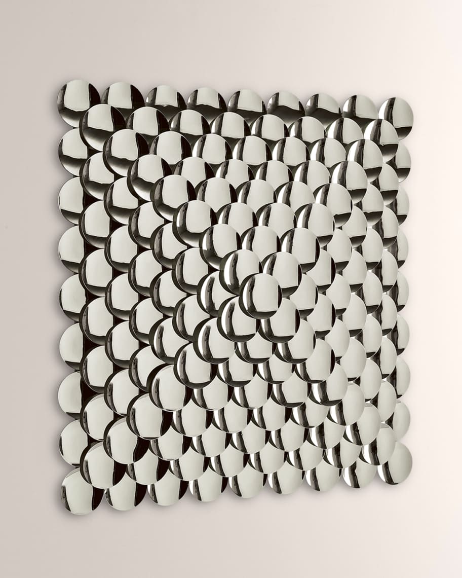 Global Views Pyramid Wall Decor - Nickel | Neiman Marcus