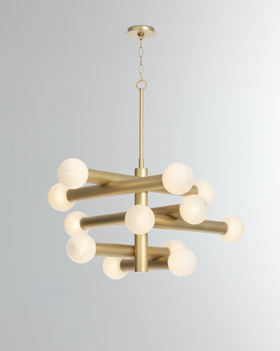 Regina Andrew Dion 42" 12-Light Chandelier | Neiman Marcus