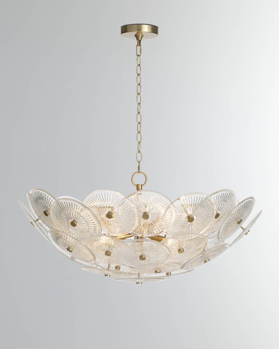Regina Andrew Holly 31" 9-Light Chandelier | Neiman Marcus