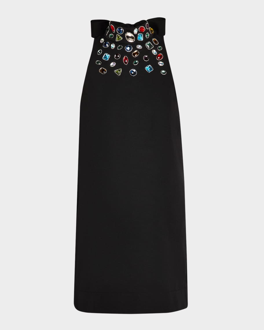 STAUD Finn Celestial Mini Dress | Neiman Marcus