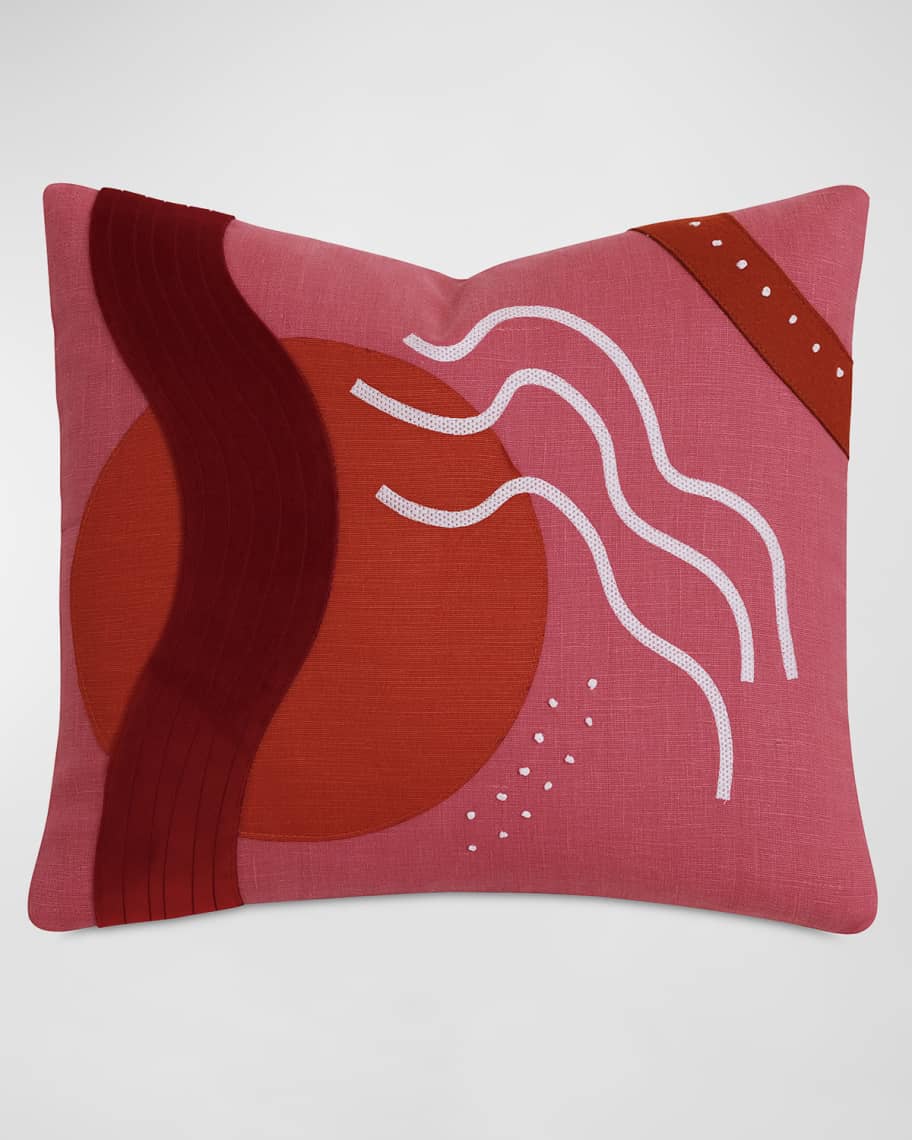 Eastern Accents Amelie Handcrafted Decorative Pillow, 15" x 18 ...