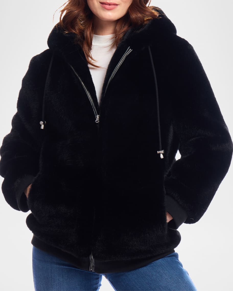 Fabulous Furs Ski Club Faux Mink Parka | Neiman Marcus
