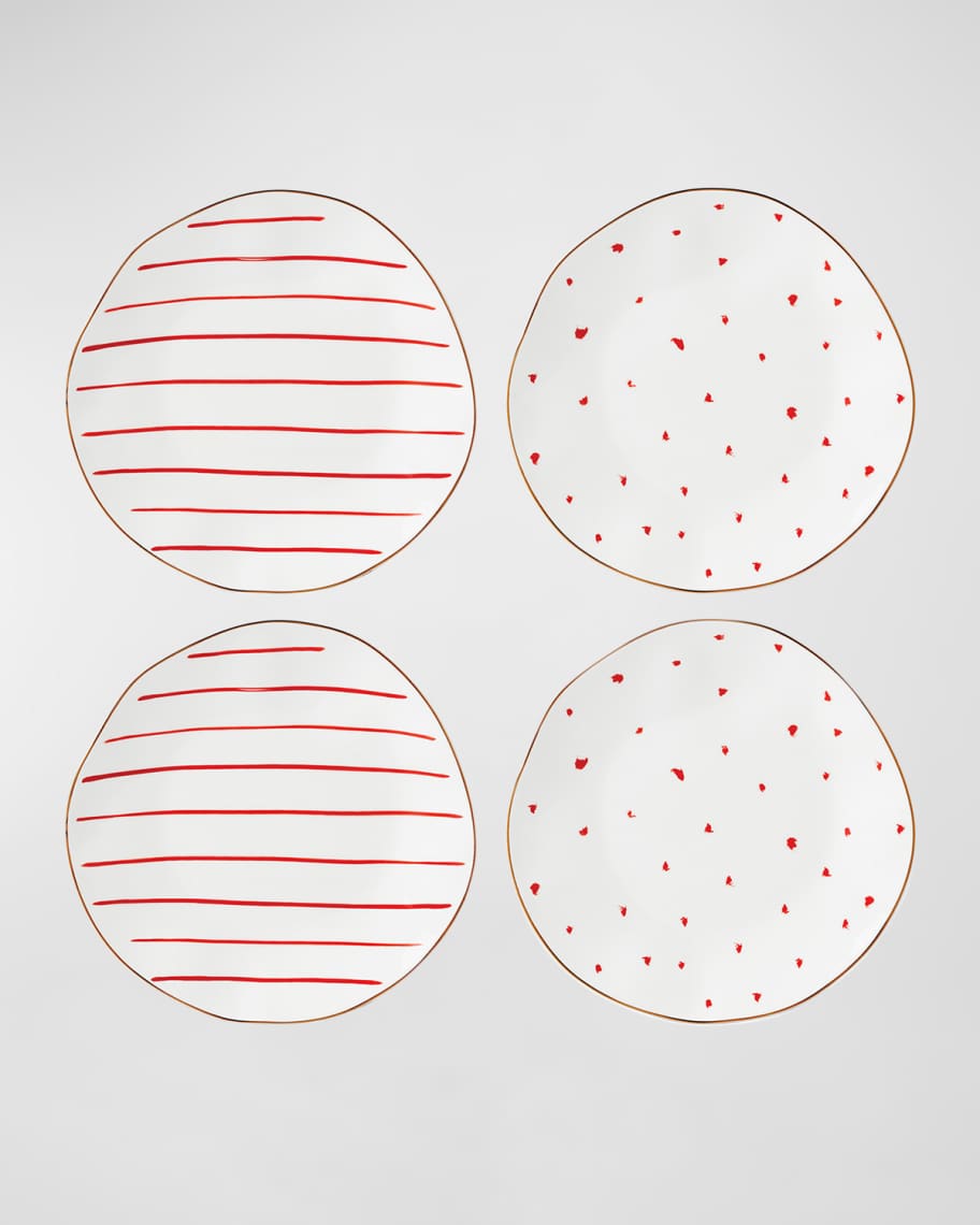 Lenox Garnet Bay Dessert Plates, Set of 4 | Neiman Marcus