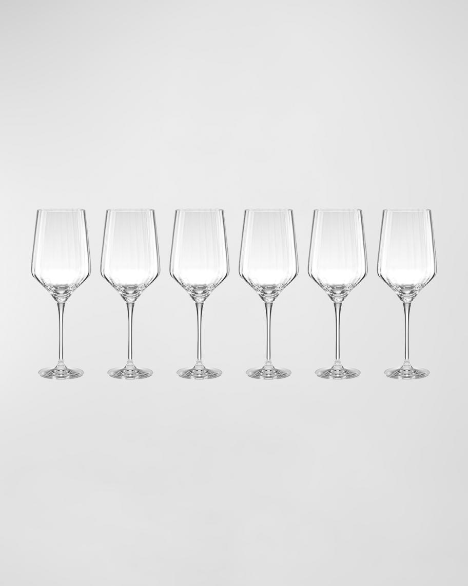 Lenox Tuscany Classics Angled Optic Wine Glasses, Set of 6 | Neiman Marcus