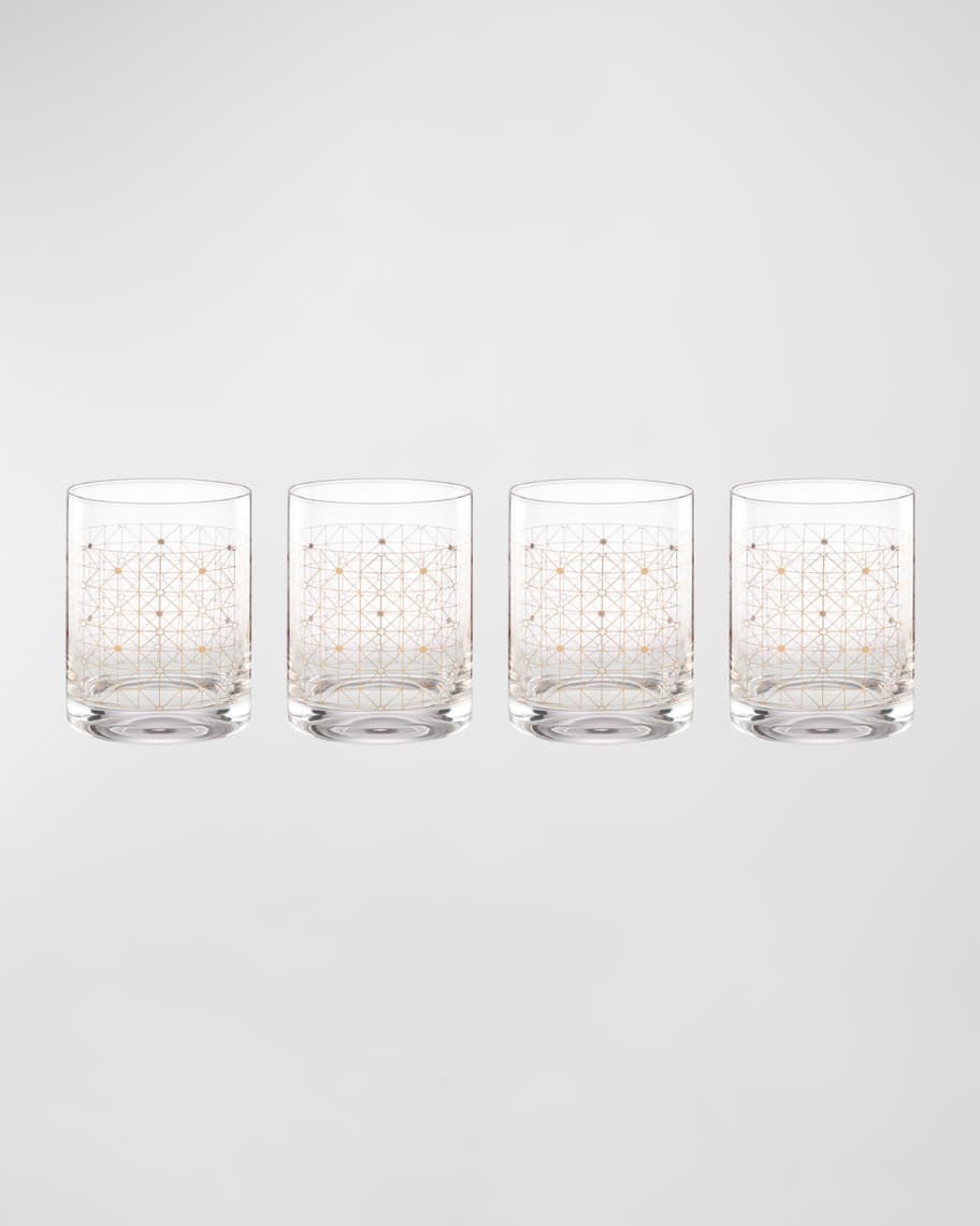 Lenox Tuscany Golden Dust Double Old-Fashioned Glasses, Set of 4 ...