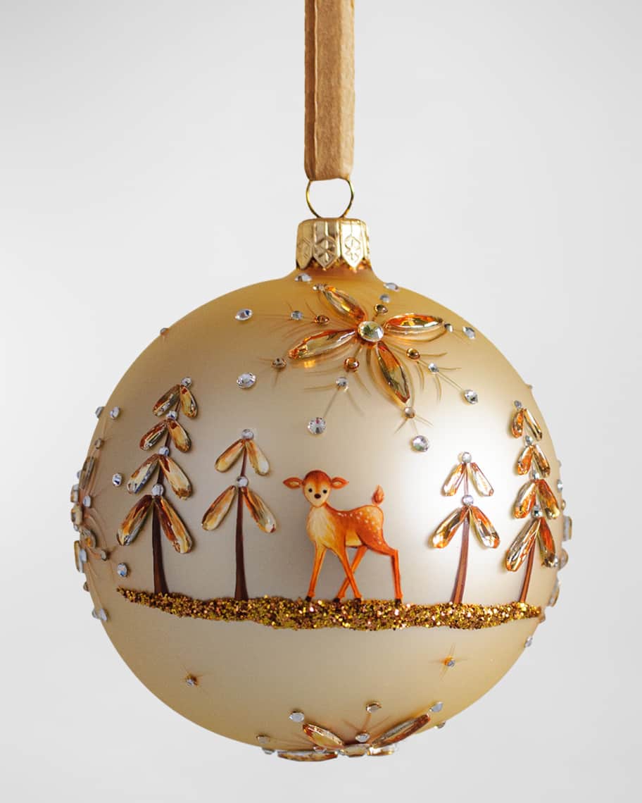 Patricia Breen Stormy Orb Christmas Ornament | Neiman Marcus