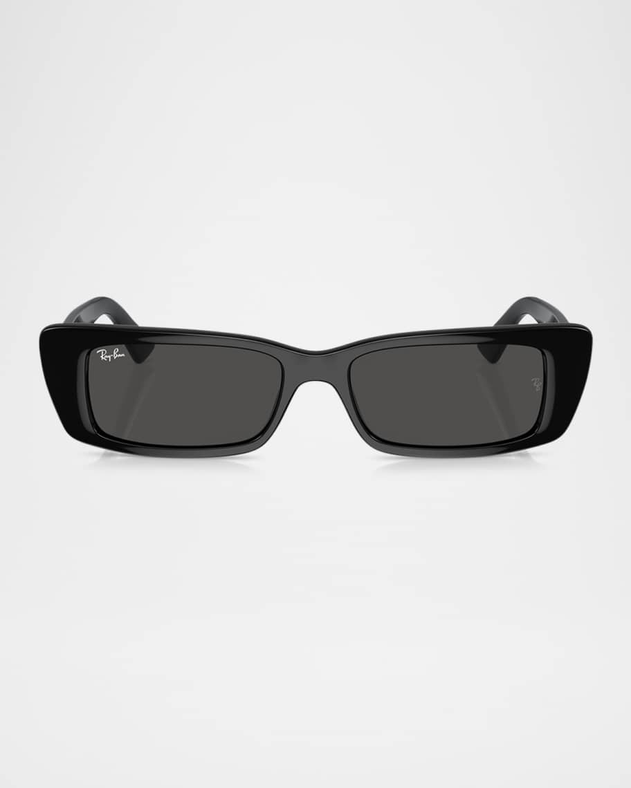 Ray-Ban Plastic Rectangular Sunglasses, 54MM | Neiman Marcus