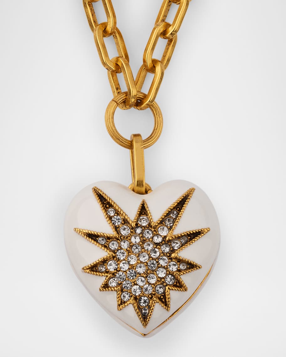 Elizabeth Cole Heart of Tefiti Necklace | Neiman Marcus