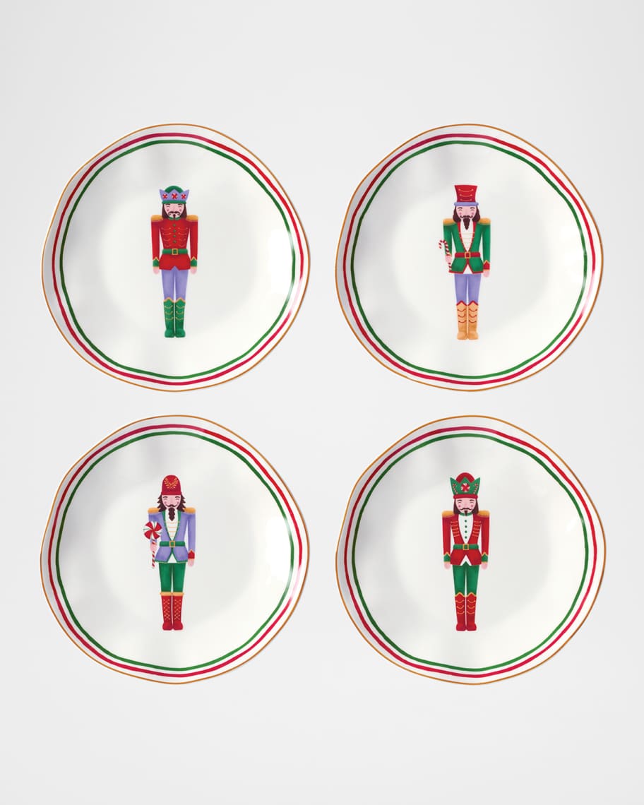Lenox Nutcracker Dinnerware Accent Plates, Set of 4 | Neiman Marcus