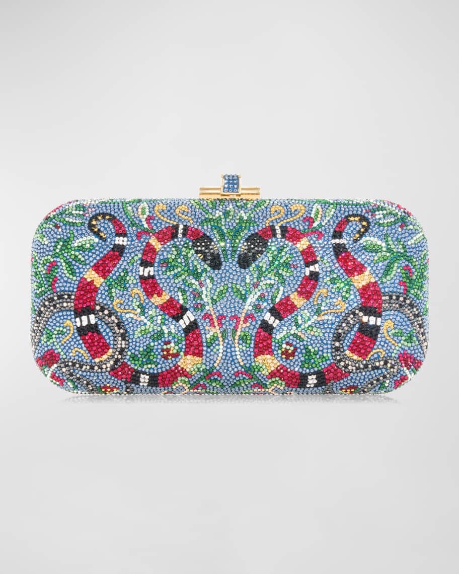 Judith Leiber Couture Transformation Snake Crystal Long Slide ...