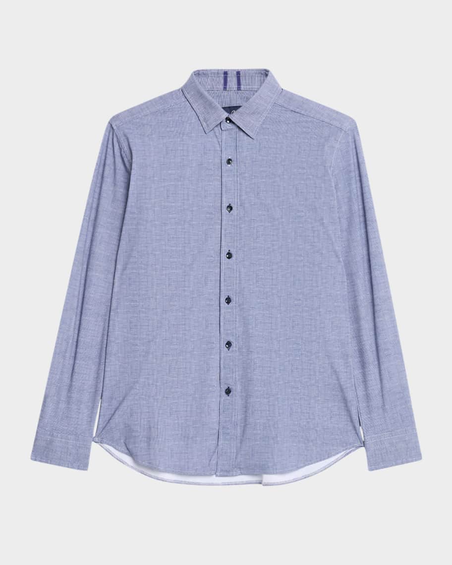 Robert Graham Men's Renley Nylon Stretch Sport Shirt | Neiman Marcus