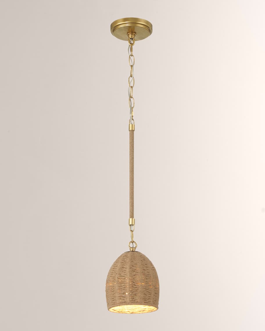 Crystorama Jace 1-Light Mini Pendant | Neiman Marcus
