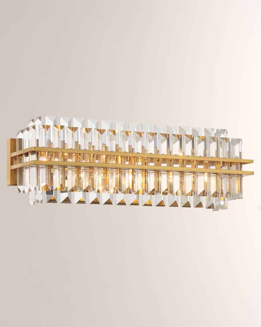 Crystorama Hayes 4-Light Bathroom Vanity | Neiman Marcus