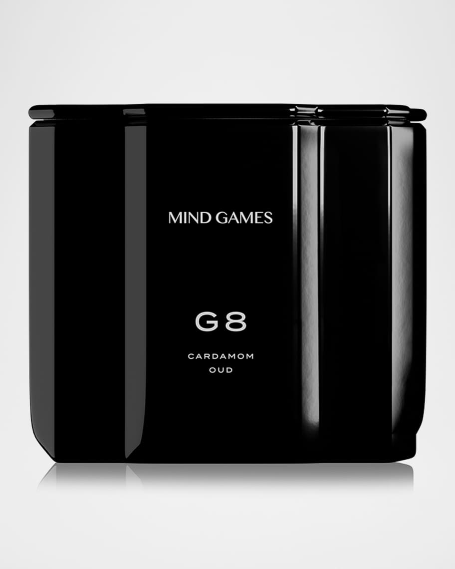 MIND GAMES G8 Black King Cardamom Oud Luxury Candle, 10 oz. | Neiman Marcus