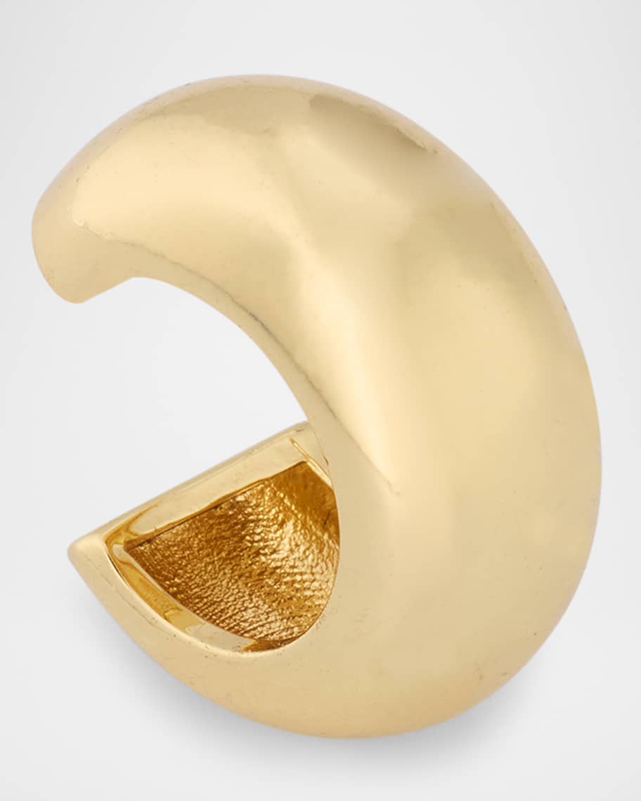 BaubleBar Thick Gold-Plated Ear Cuff | Neiman Marcus