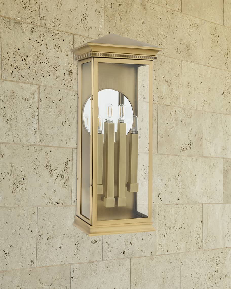 Guilford 4-Light Outdoor Wall Mount | Neiman Marcus