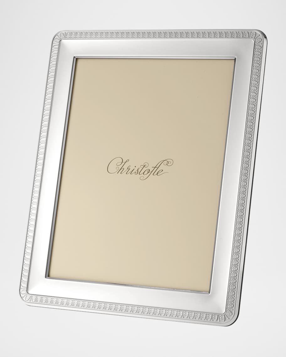 Christofle Malmaison Silver-Plated Picture Frame, 7" x 9" | Neiman Marcus