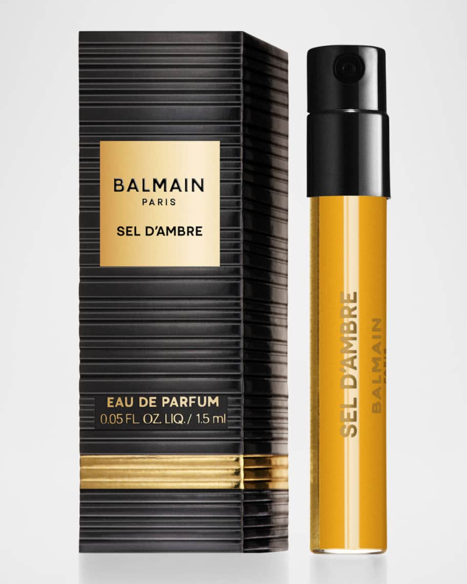 Balmain Beauty Sel D'ambre Eau de Parfum, 0.05 oz. Sample at Checkout ...