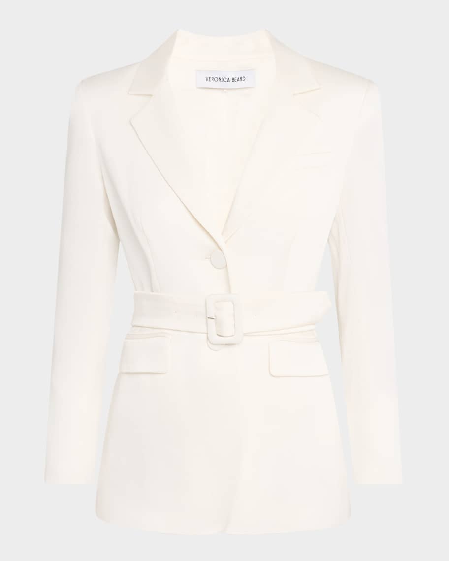 Veronica Beard Ryanne Belted Dickey Jacket | Neiman Marcus