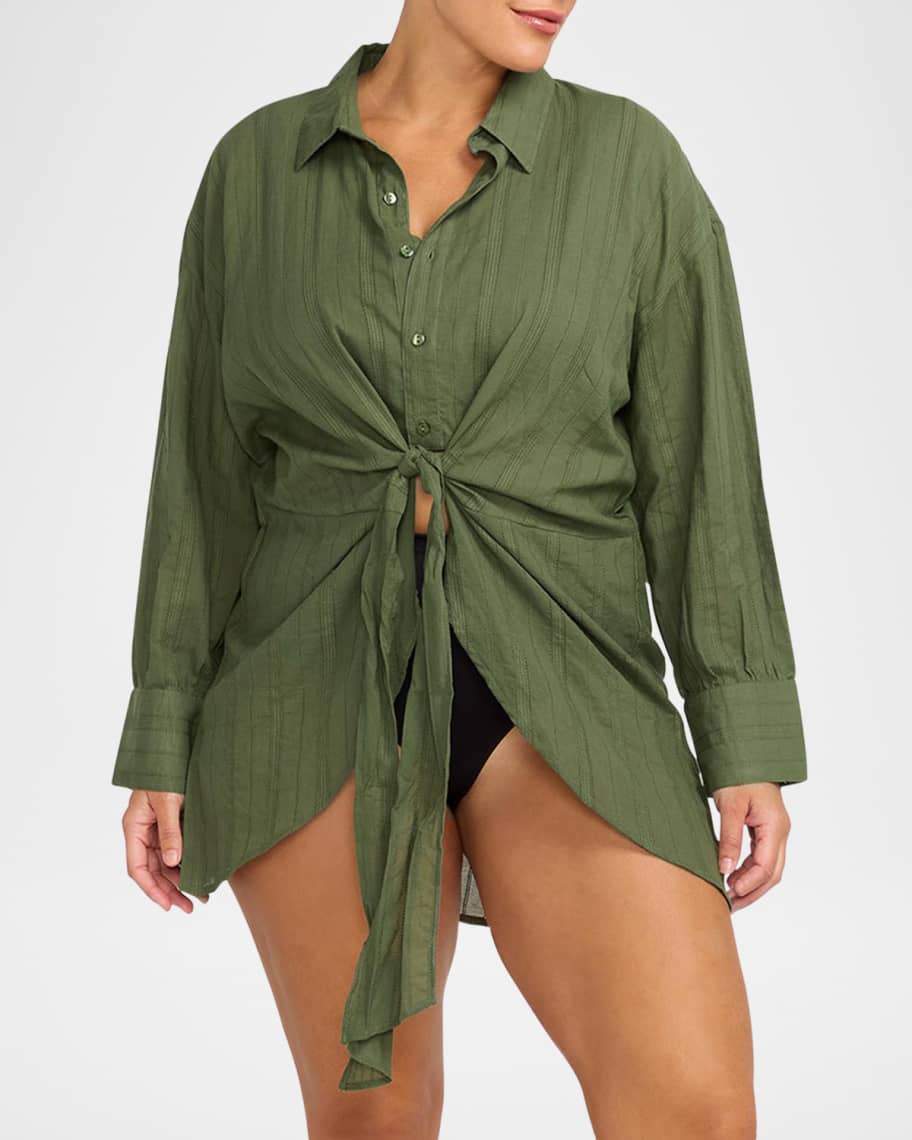 Artesands Plus Size Mahler Beach Shirt | Neiman Marcus