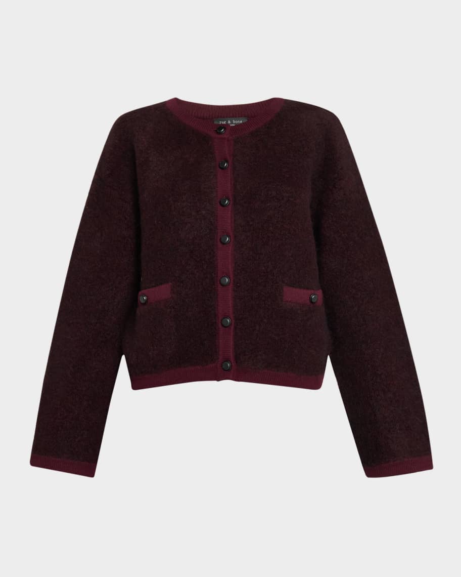 Rag & Bone Kaia Boucle Cardigan | Neiman Marcus