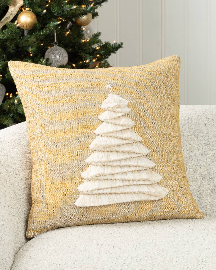 Elaine Smith Fraser Fir Pillow, 20" Square | Neiman Marcus