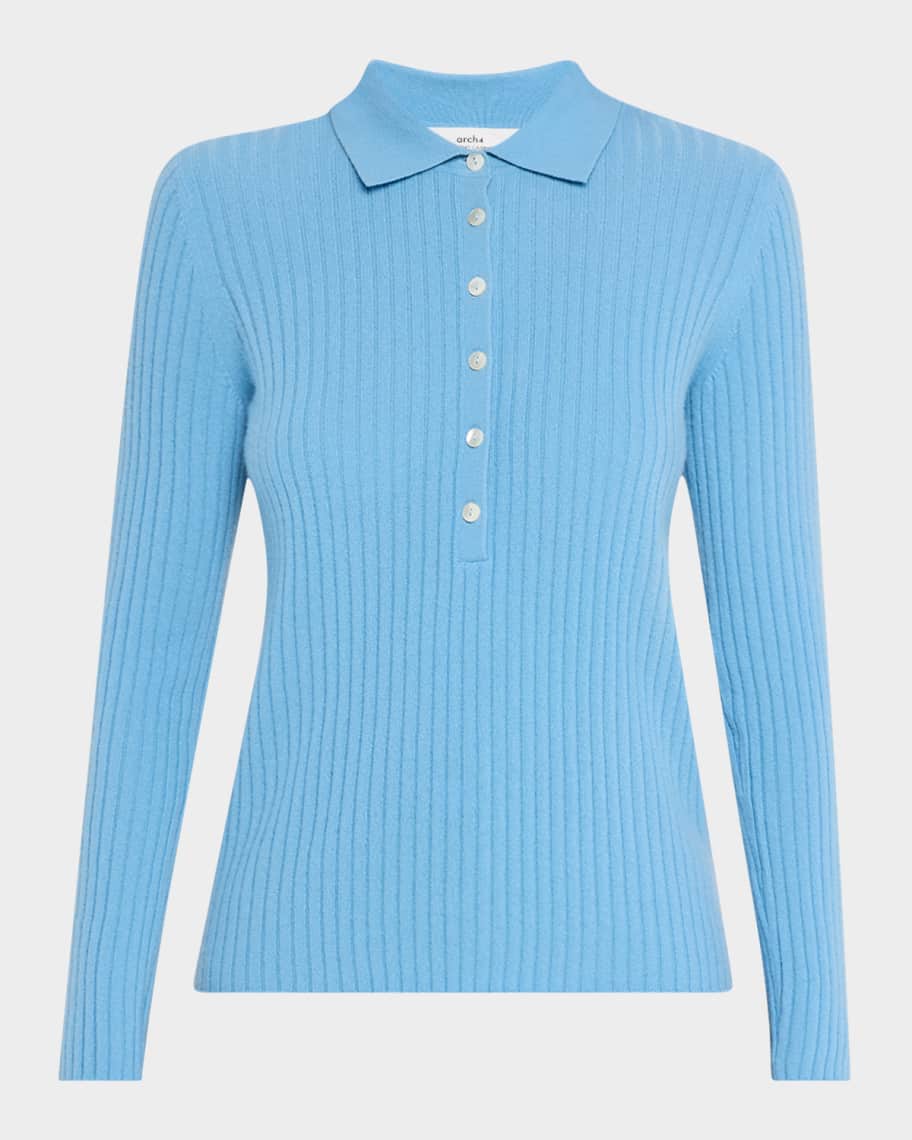 arch4 Mable Ribbed Cashmere Pullover | Neiman Marcus