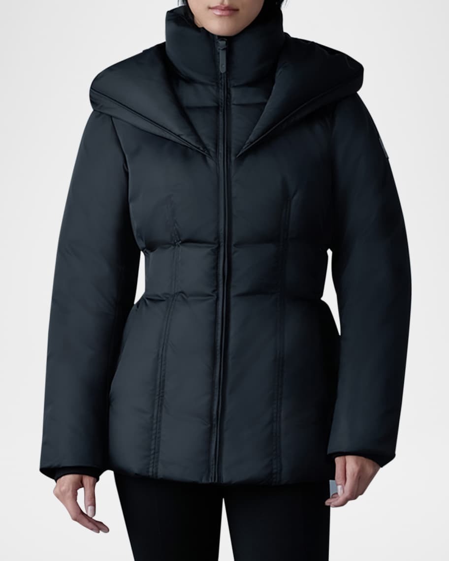 Mackage Alana Down Puffer Jacket with Hood | Neiman Marcus