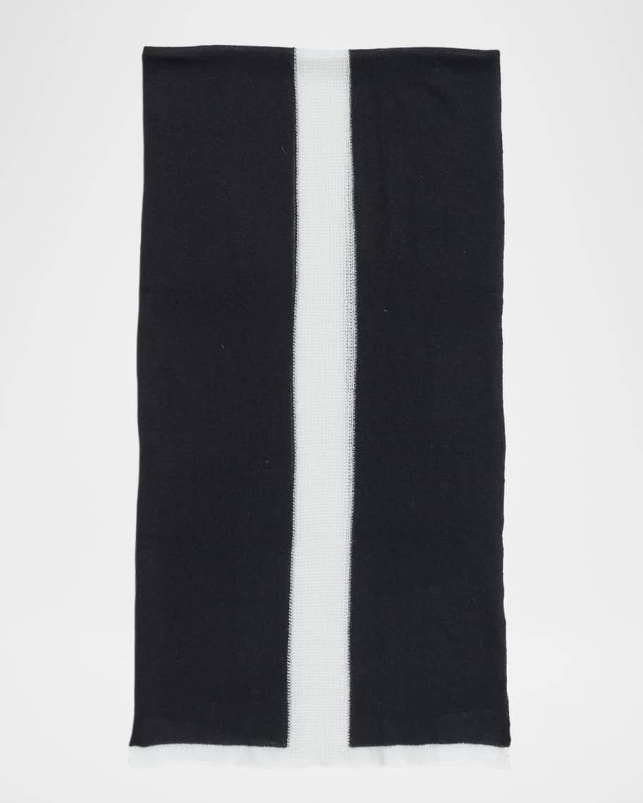 Portolano TwoToned Cashmere Wrap | Neiman Marcus