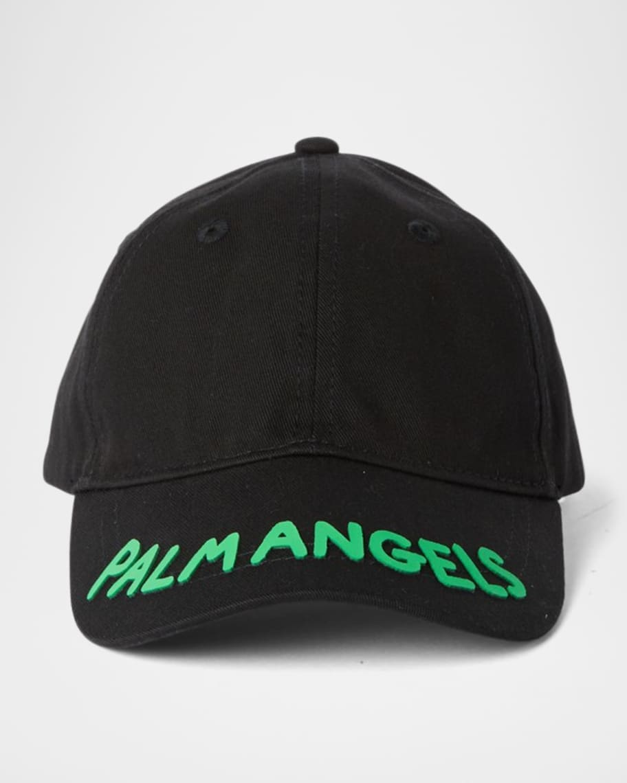 Palm Angels Kid's Logo-Print Baseball Cap | Neiman Marcus