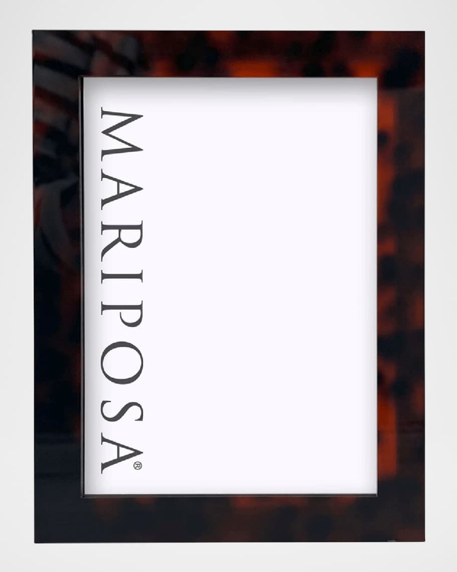 Mariposa Tortoise Acrylic Frame, 5" x 7" | Neiman Marcus
