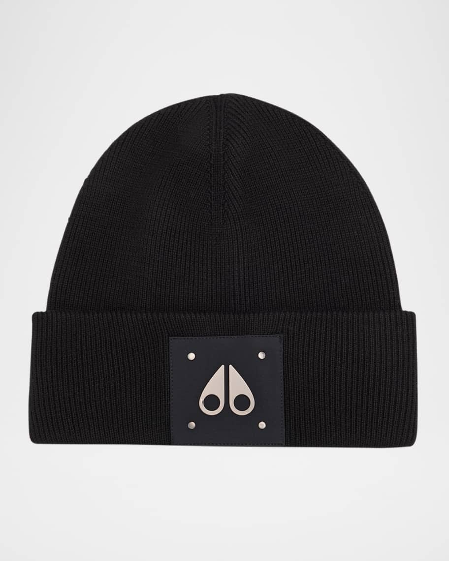Moose Knuckles Men's Logo Icon Beanie | Neiman Marcus