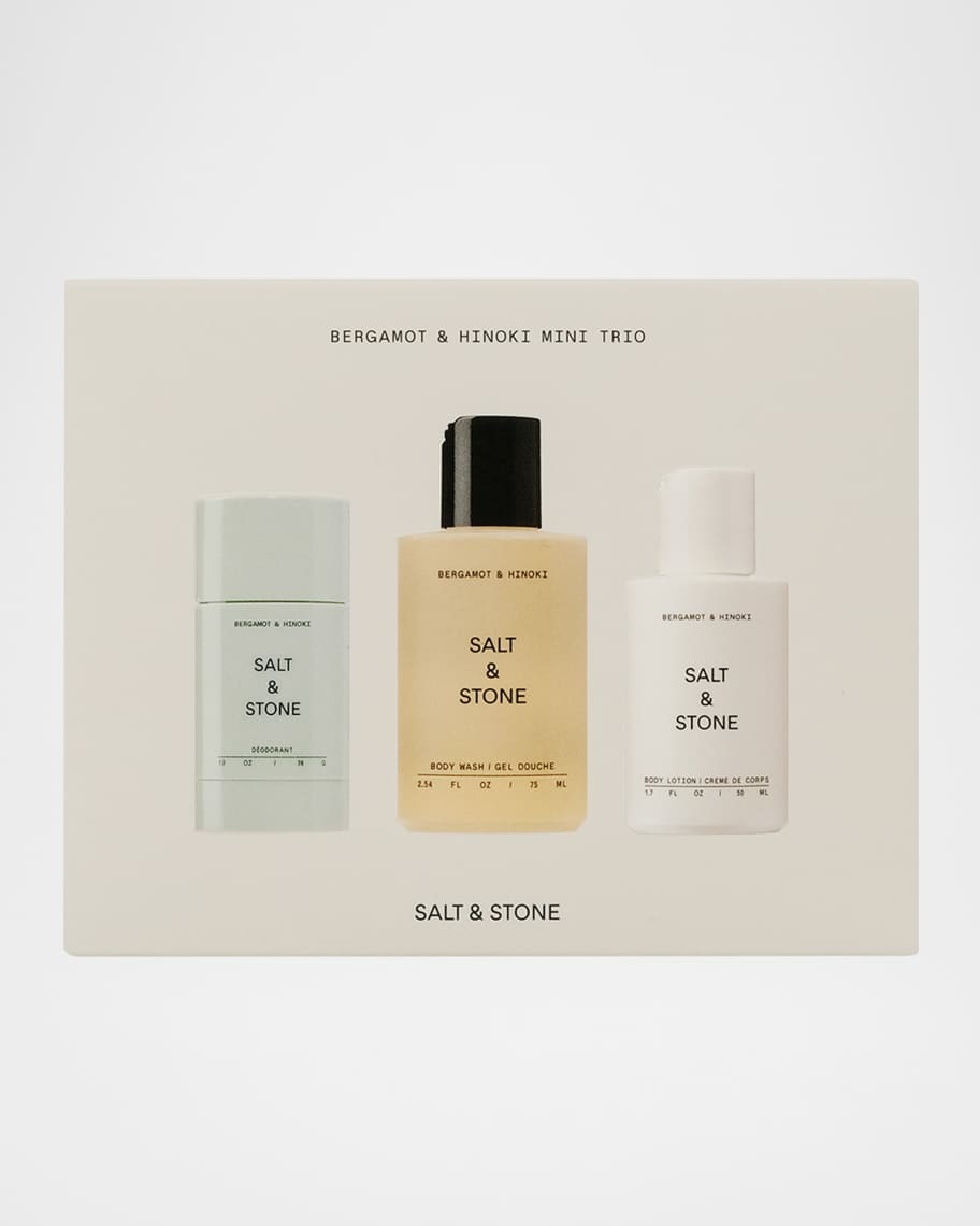 Salt & Stone Salt & Stone Bergamot And Hinoki Mini Trio | Neiman Marcus