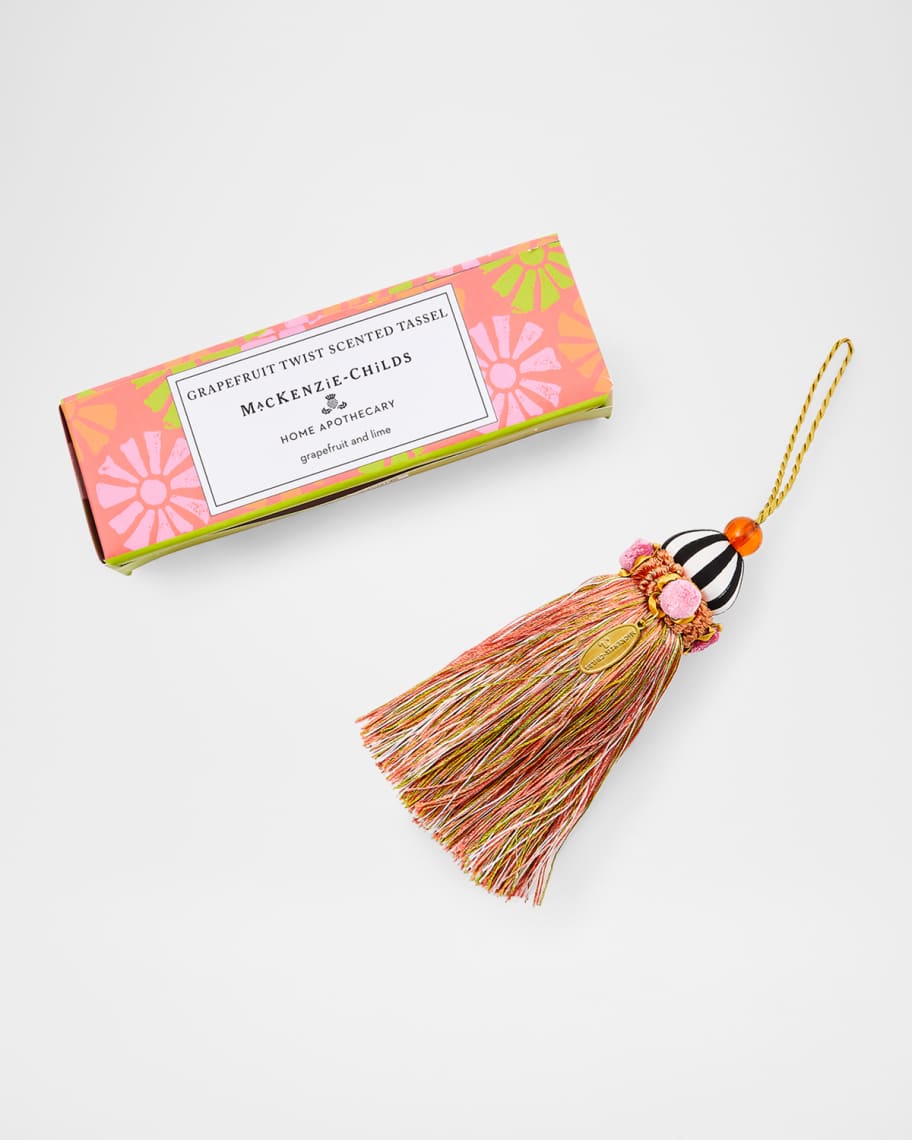 MacKenzie-Childs Grapefruit Twist Scented Tassel | Neiman Marcus