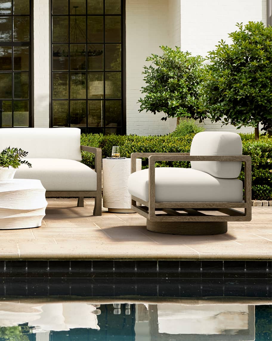Bernhardt Exteriors Tanah Outdoor Swivel Chair | Neiman Marcus