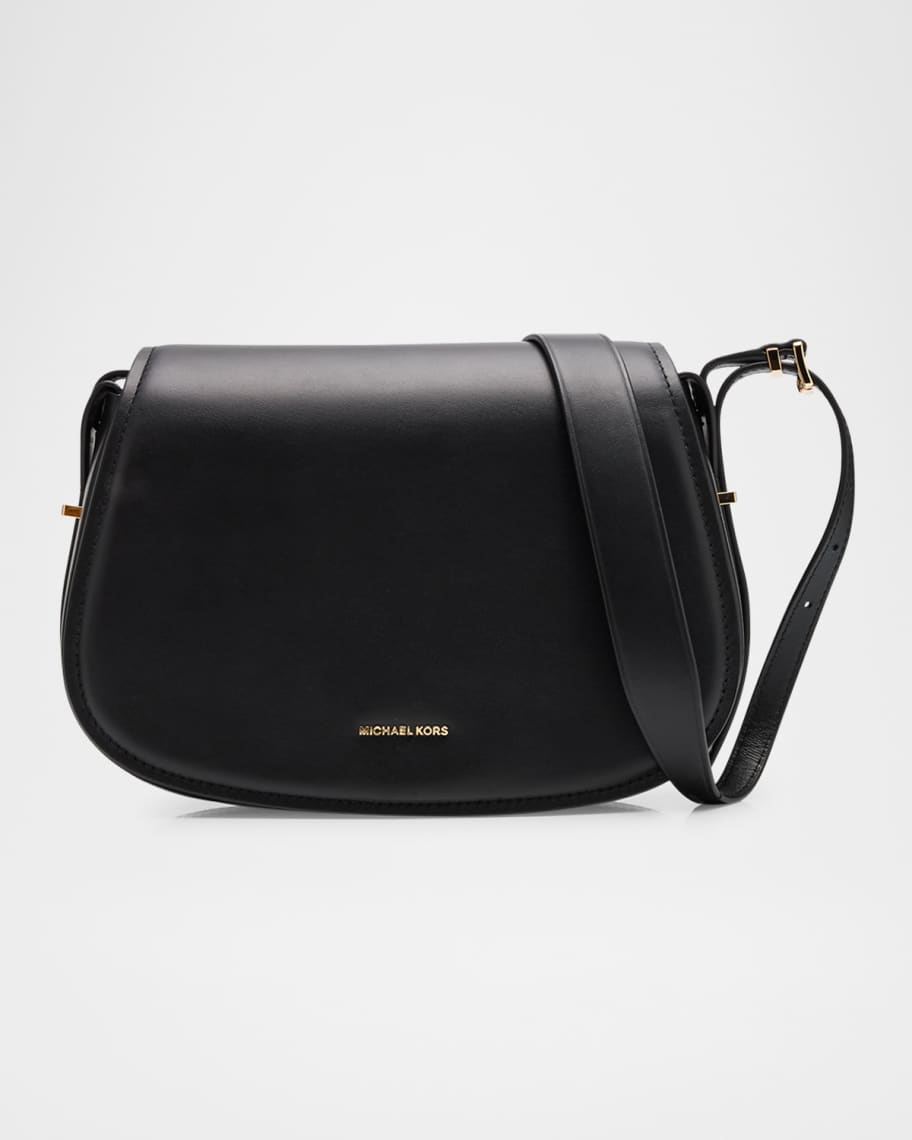 MICHAEL Michael Kors Lydia Medium Flap Leather Crossbody Bag | Neiman ...