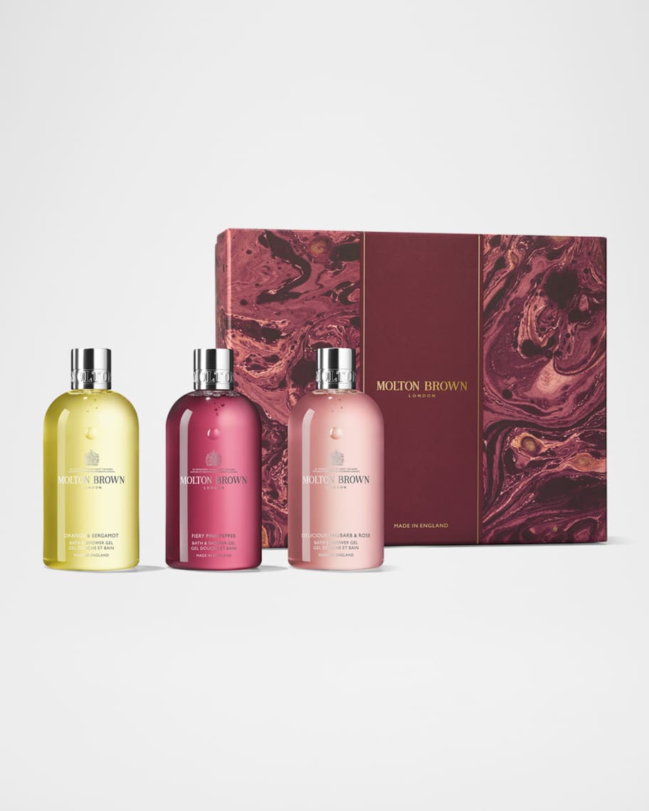 Molton Brown Floral & Spicy Shower Gel Gift Set, 3 x 10 oz. | Neiman Marcus