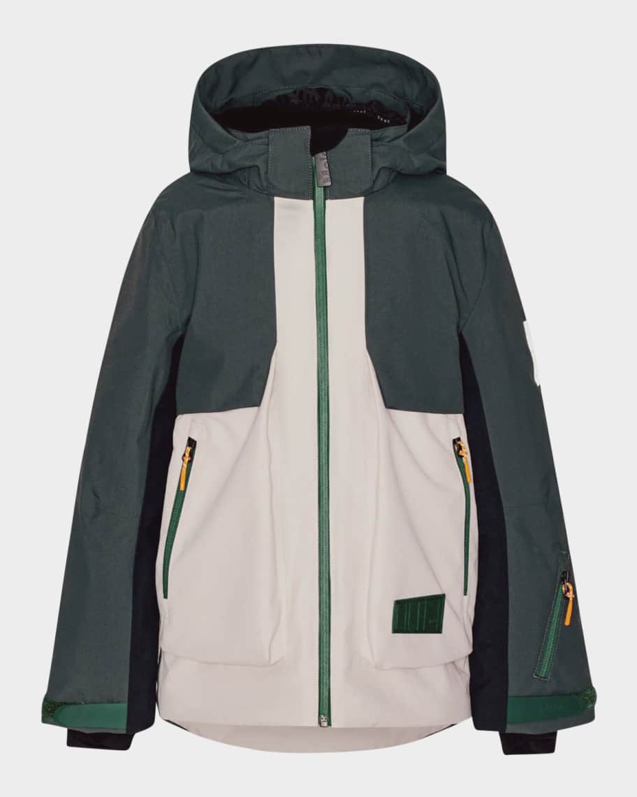 Molo Boy's Alpine Tie-Dye Printed Jacket, Size 8-14 | Neiman Marcus