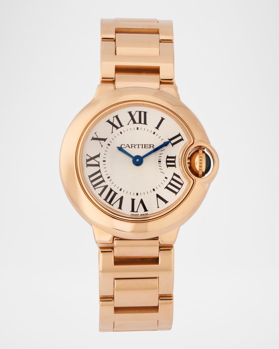 Vintage Watches Cartier Rose Gold Ballon Bleu 28mm Vintage Watch ...