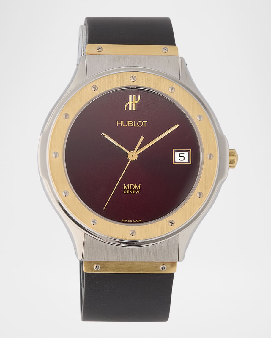 Vintage Watches Hublot Stainless Steel and 18K Yellow Gold Classic ...