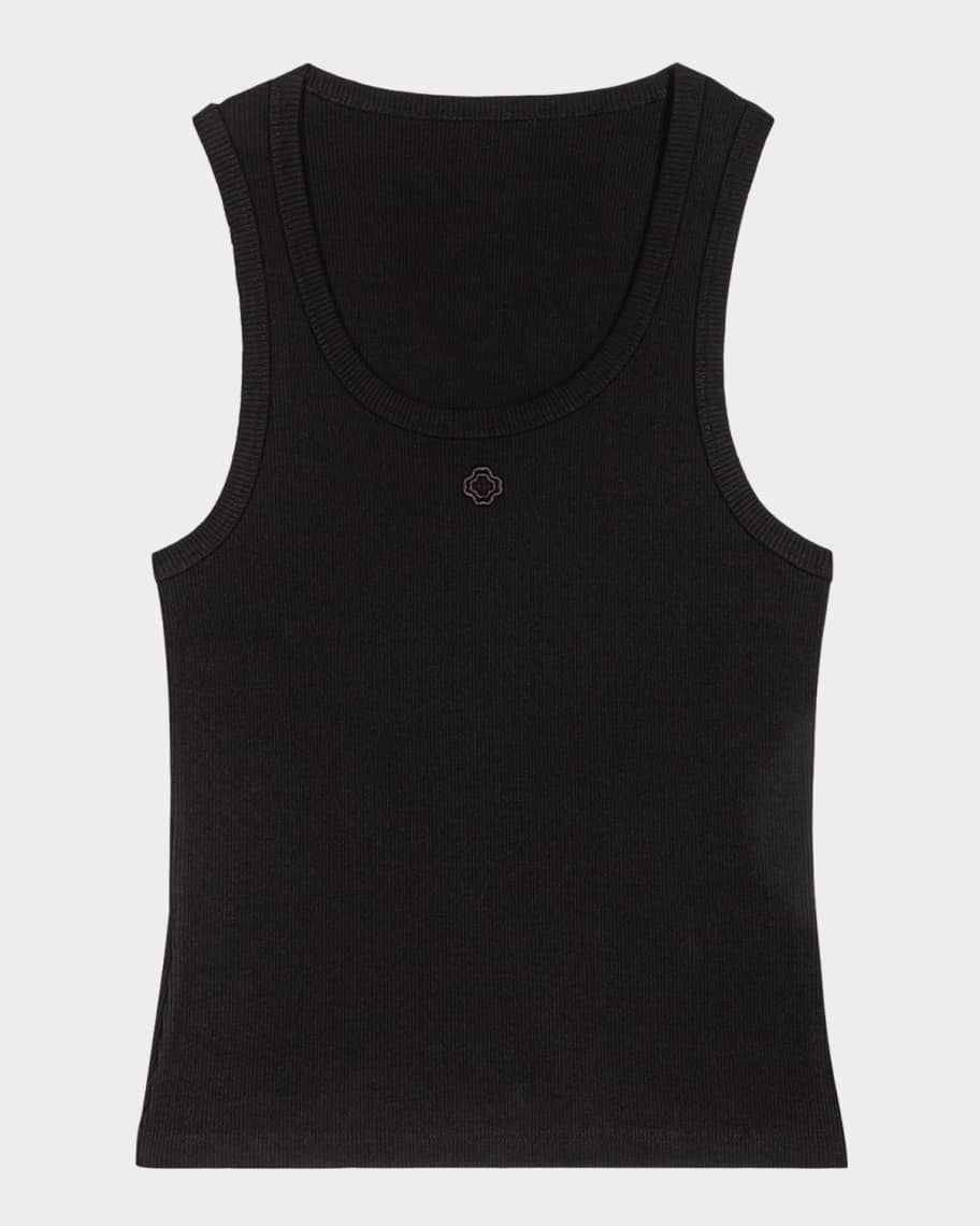 Maje Ribbed Knit Tank Top | Neiman Marcus