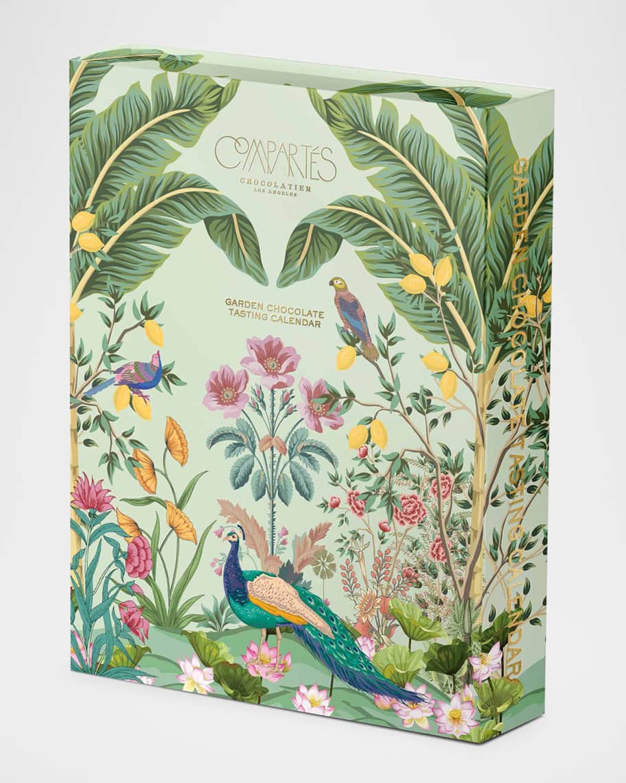 Compartes Chocolatier Green Garden Gourmet Chocolate Advent Calendar ...