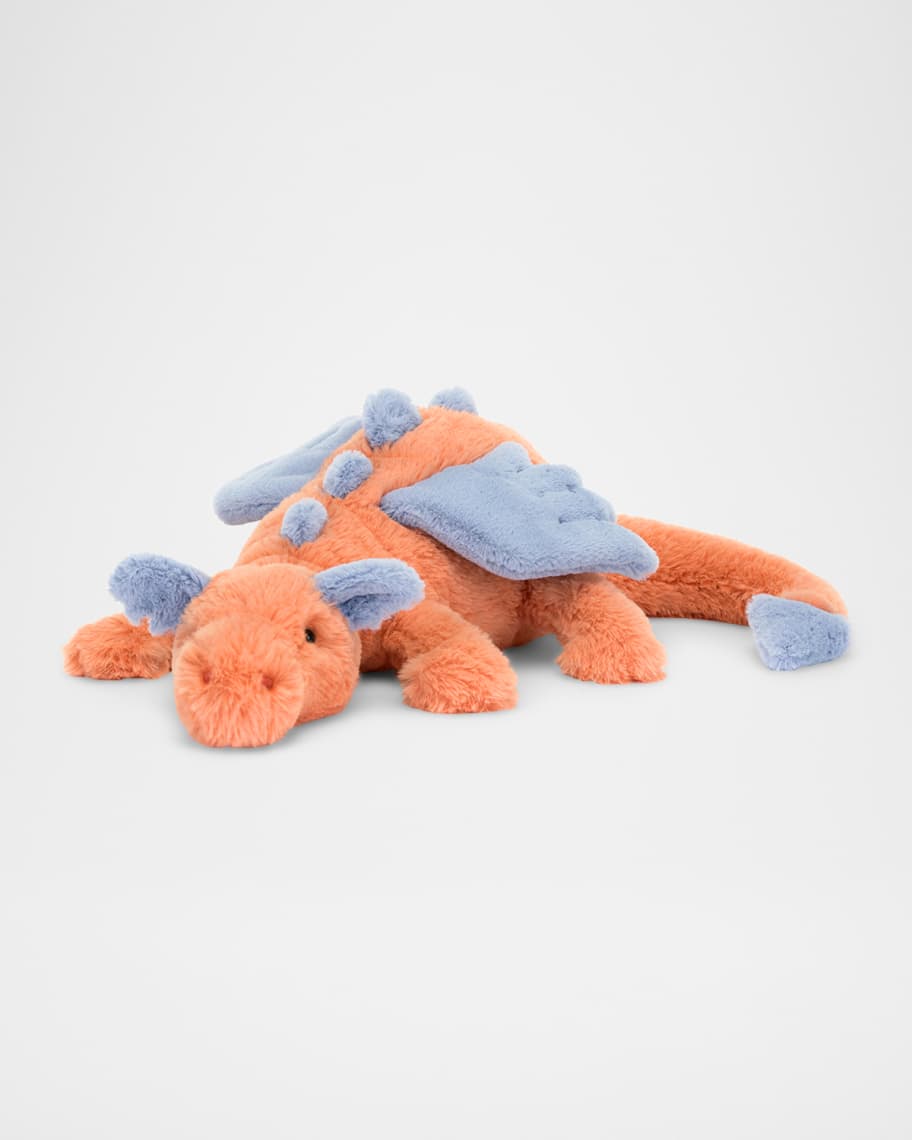 Jellycat Persimmon Dragon Large Stuffed Animal | Neiman Marcus