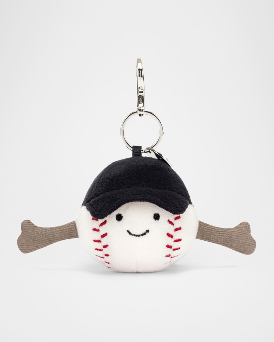 Jellycat Amuseables Sports Baseball Bag Charm | Neiman Marcus