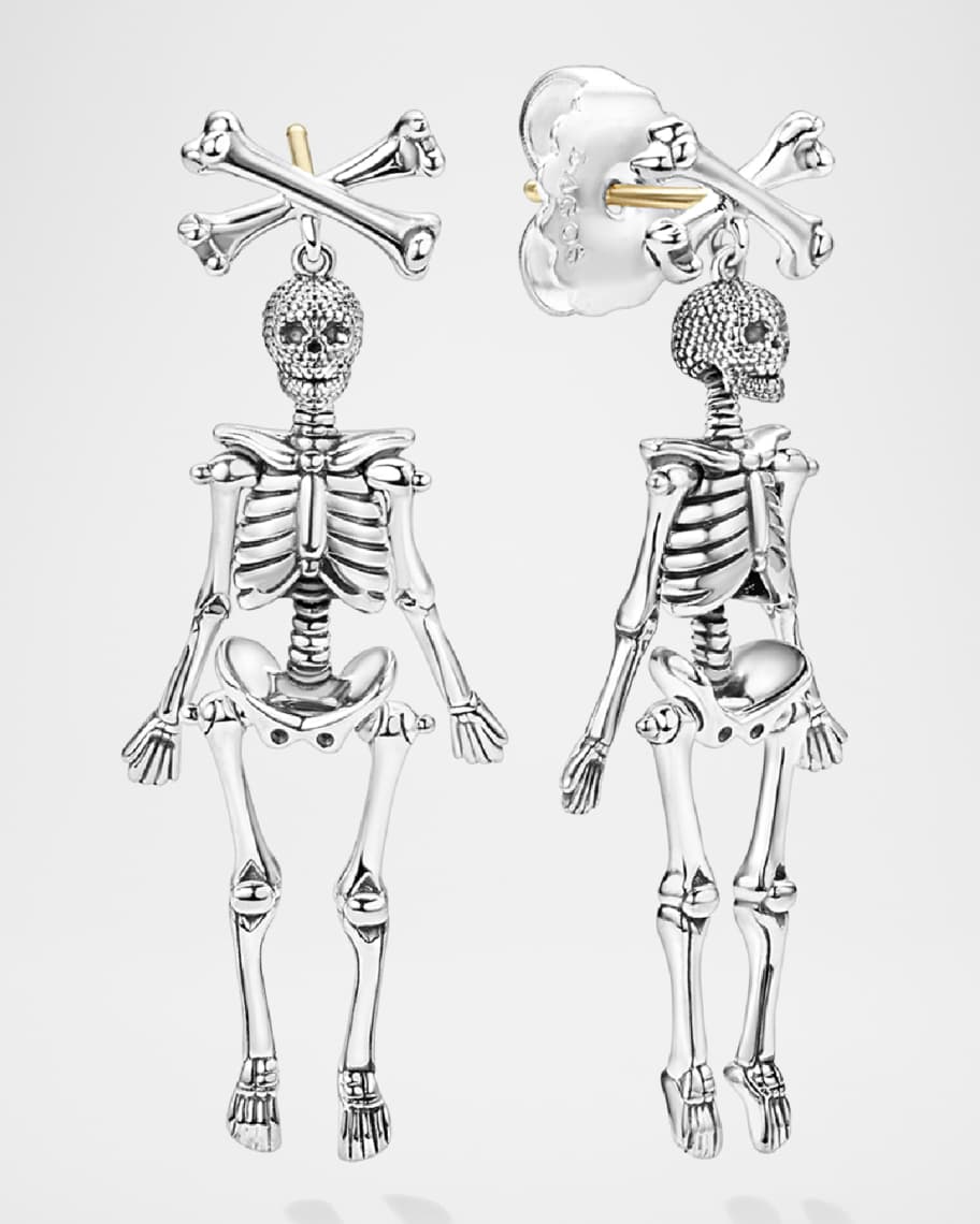 LAGOS Sterling Silver Rare Wonders 40mm Skeleton Post with Drop ...