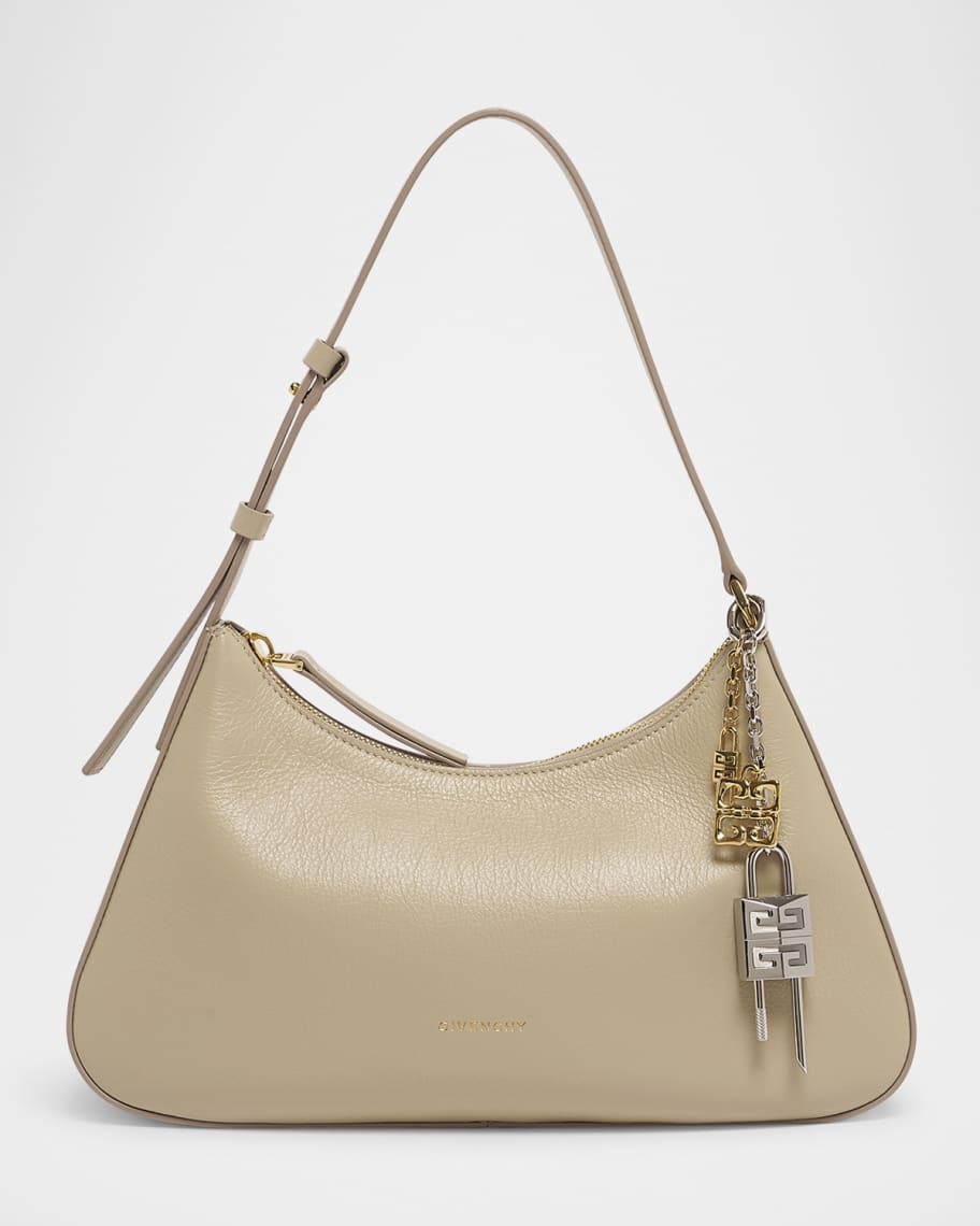 Givenchy Lucky Small Lock Shoulder Bag in Leather | Neiman Marcus